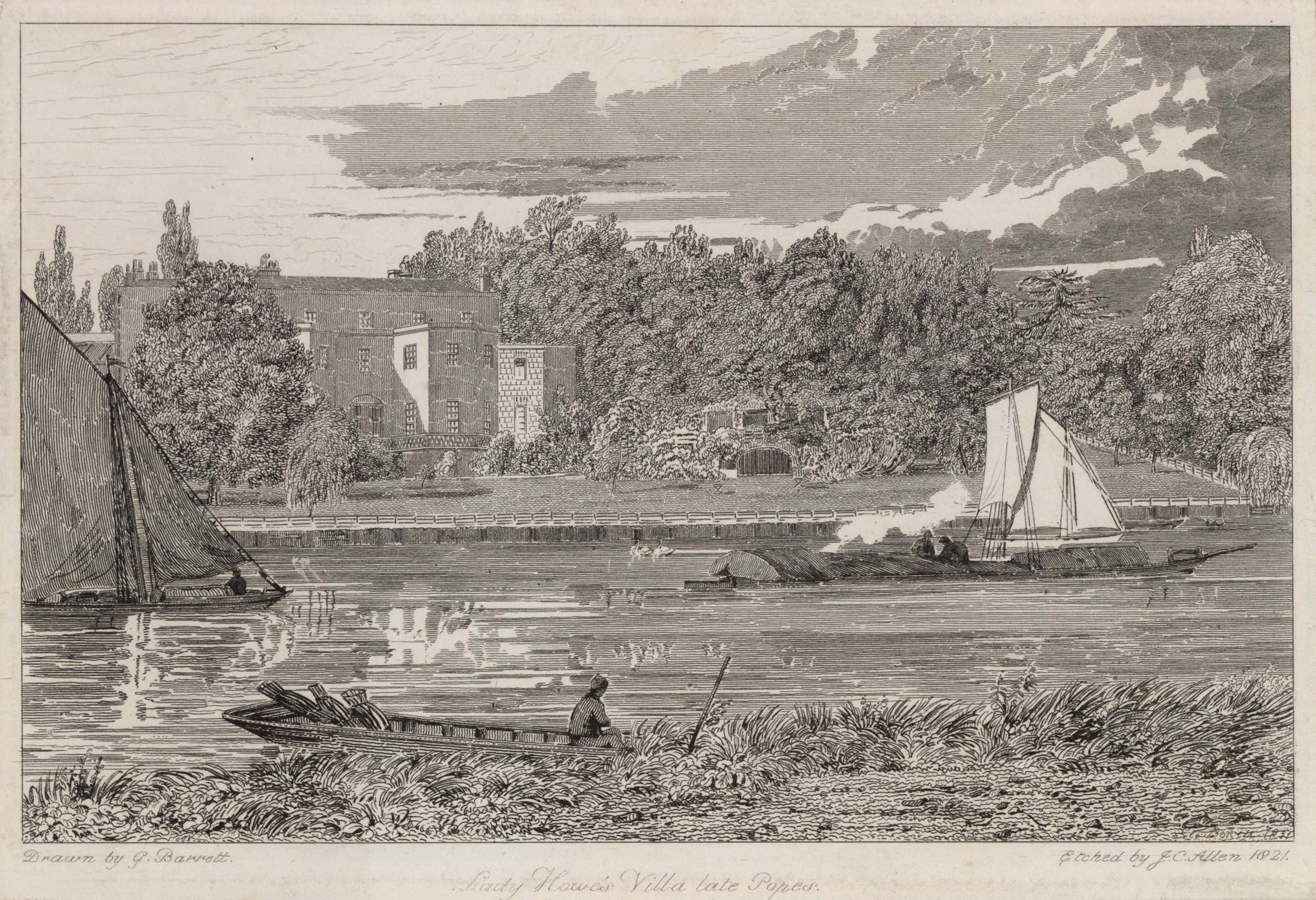 Lady Howe's Villa late Pope's – Orleans House Gallery