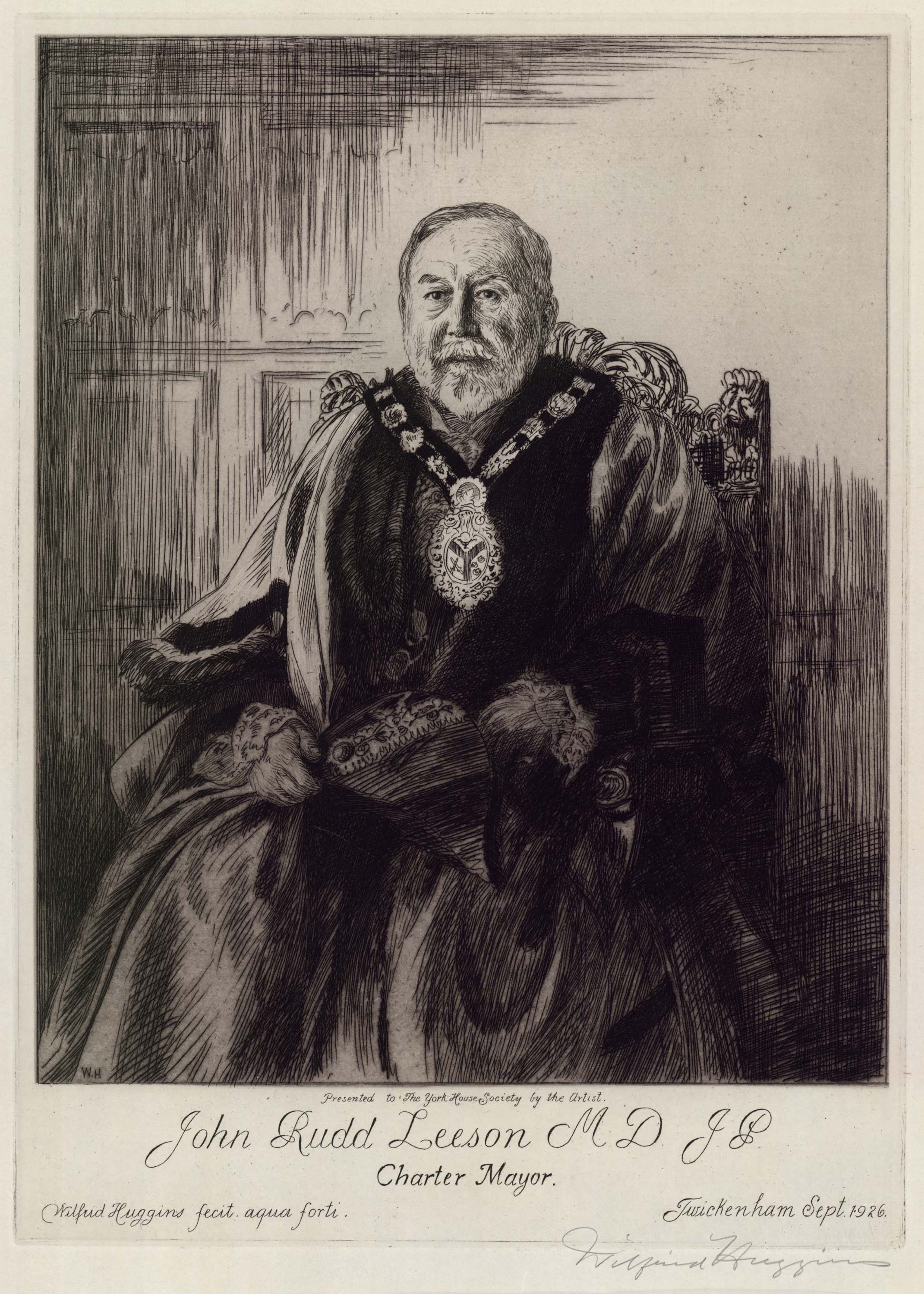 John Rudd Leeson MD JP – Orleans House Gallery
